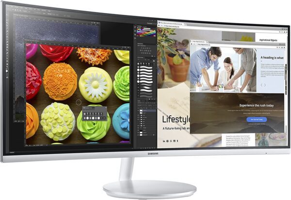 Samsung CF791 Series 34-Inch Curved Widescreen Monitor - Store | ConnectingPoint VIGNESHWAR